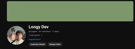 jack longmore on linkedin gamedev youtube