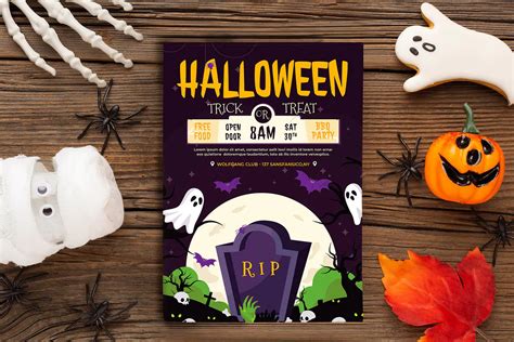 طرح پوستر جشن هالووین کد محصول 141761