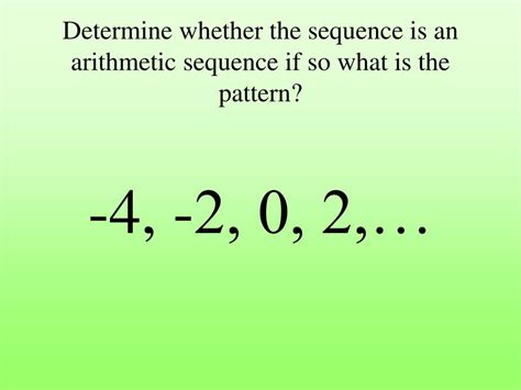PPT Arithmetic Sequences As Linear Functions PowerPoint Presentation ID