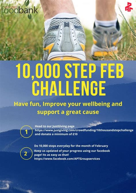 Step Challenge Flyer Template