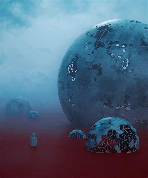 Broken Spheres By Josh Brockett Rimaginaryworlds