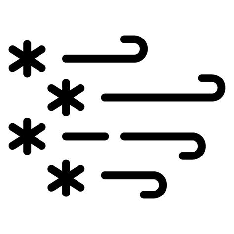 Wind Line Icon Vector Art At Vecteezy