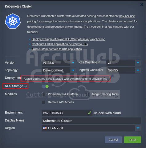Kubernetes Automated Custom Storage Provisioning