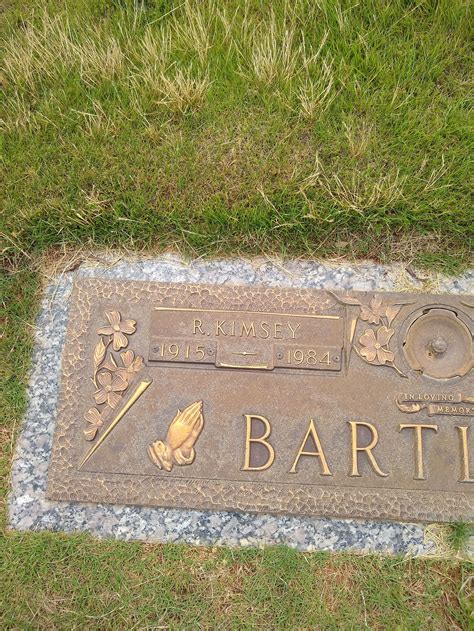 Kimsey Raymond Bartlett 1916 1956 Find A Grave Memorial