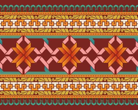 Kazakh Pattern Vector Art Icons And Graphics For Free Download