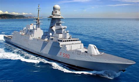 Bergamini Fremm Frigate Ffgh Italian Navy Marina Militare