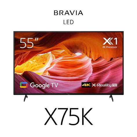 55" X75K | 4K Ultra HD | High Dynamic Range (HDR) | Smart TV (Google TV)