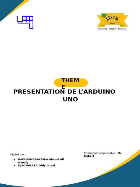 Présentation De Larduino Uno Pdf Arduino Usb