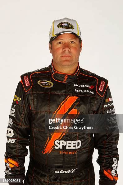 Robby Gordon Driver Of The Speed Energy Dodge Poses During Nascar