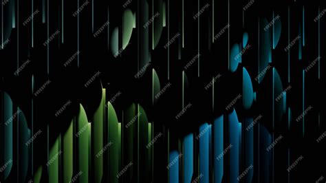 Premium Ai Image 3d Render Wavy Texture Abstract Background