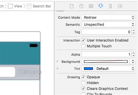 Ios Remove Cancel Button Background Tint In Search Bar Stack Overflow