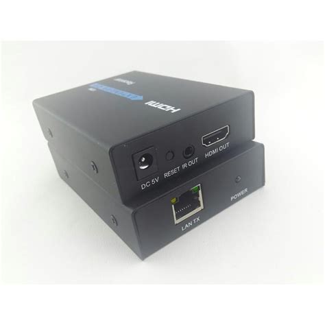 Extensor Hdmi 120 Metros Via Cabo Rede Rj45 Cat5e Cat6 R 831 24 Em Mercado Livre