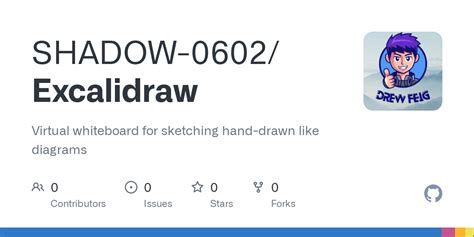 Github Shadow 0602excalidraw Virtual Whiteboard For Sketching Hand Drawn Like Diagrams