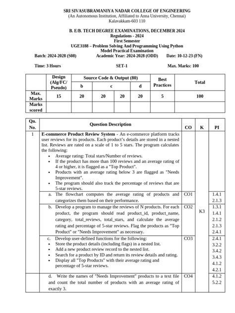 Model Exam Qp Python S08 Pdf Computer Science Computer Programming