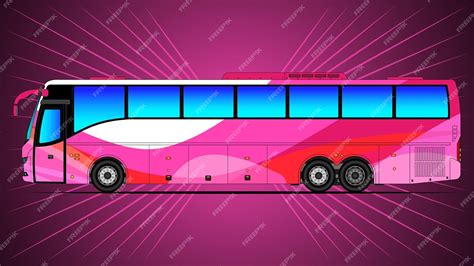 Premium Vector Bus Model