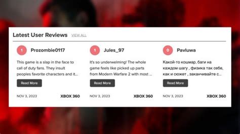 Mw3 Review Bombs Target The Wrong Call Of Duty Game Before Launch