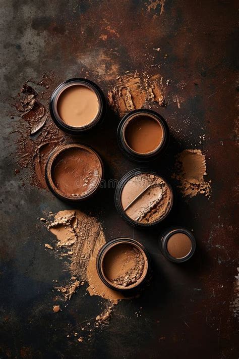 Assorted Makeup Foundations Ideal For Beauty And Cosmetics Marketing