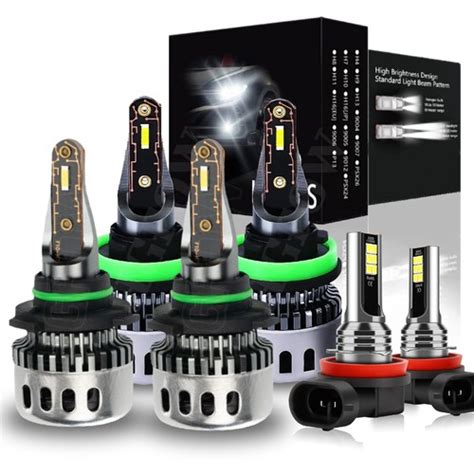 For Honda Cr Z Crz Hatchback 2 Door 2011 2016 Led Headlight Fog Light Bulbs 696823757162 Ebay