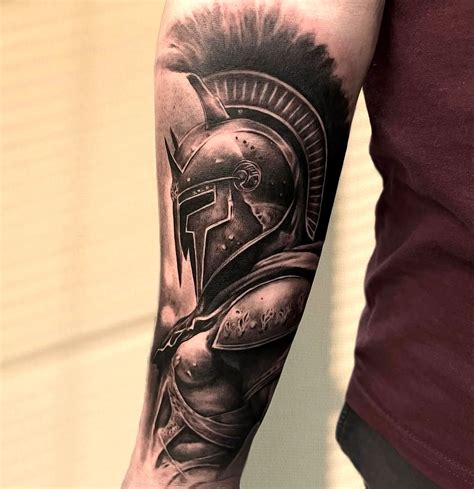 Helmet Gladiator Tattoos