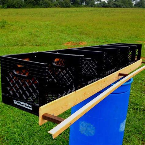 Nesting Box Out Of Milk Crates Nesting Box Ideas • Milk Crates