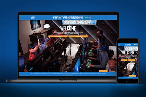 Intel Software Distribution Hub On Behance