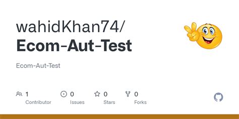 Github Wahidkhan74ecom Aut Test Ecom Aut Test