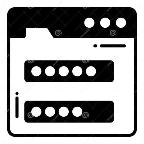 Login Password Protection And Security Vector Icons Set Cyber Computer Network Business Data