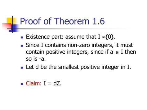 PPT Basic Properties Of The Integers PowerPoint Presentation Free Download ID