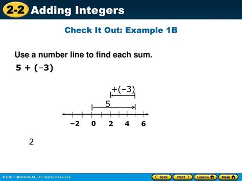 Additional Example 1a Modeling Integer Addition Ppt Download