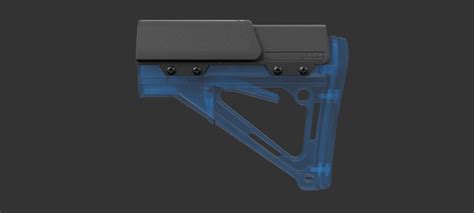 3d Model Larue Tactical Risr Stock Riser Low Poly 3d Model Vr Ar Low Poly Cgtrader