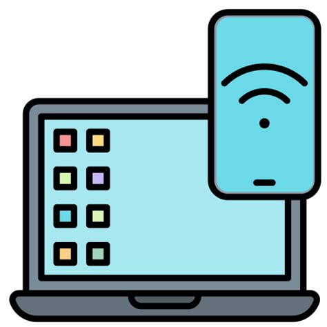 responsive devices generic color lineal color icon