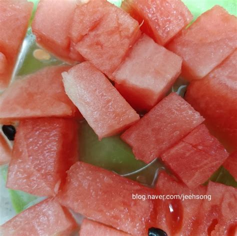 수박참외샐러드재료 셋 양념 셋손님초대요리