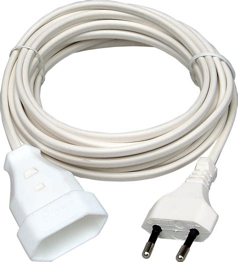 Kopp Verlengsnoeren Verlengsnoer Euro 5 Meter Wit 145601098 Kopen Elektrobode Nl