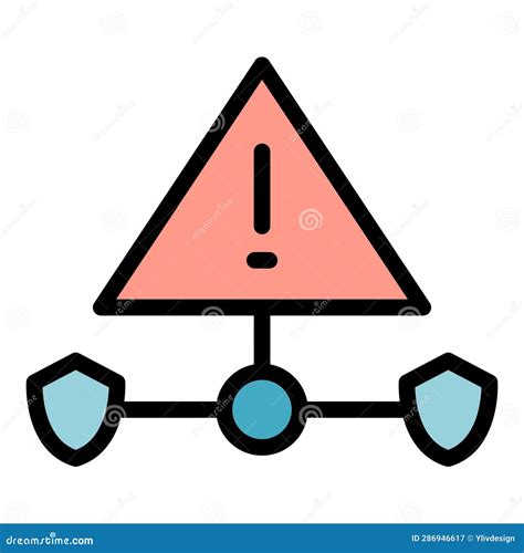 Network Alert Icon Vector Flat Stock Vector Illustration Of Vector Password 286946617