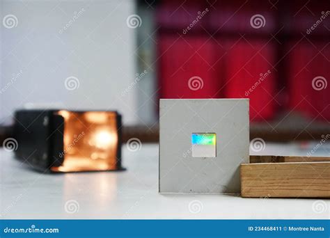 Diffraction Experiment With Rainbow Colors Royalty Free Stock Photo CartoonDealer Com 270692025