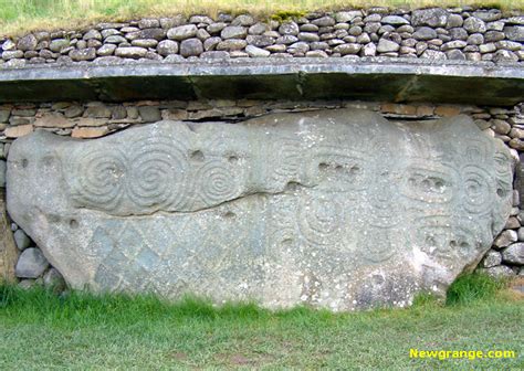 Newgrange Kerbstone K52 Megalithic Art At Brú Na Bóinne