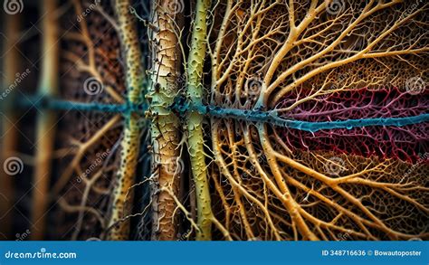 Unveiling The Hidden World Of Urban Plant Roots A Microscopic Exploration Of Vascular Bundles