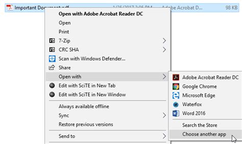 Remove Programs From Open With Context Menu In Windows Page 3 Tutorials
