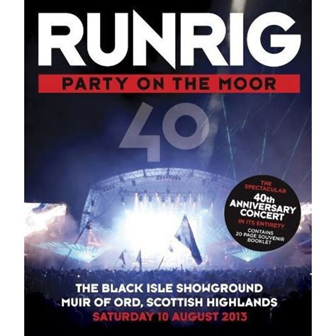 Runrig Party On The Moor 40th Anniversary Concert [blu Ray] [dvd] On Onbuy