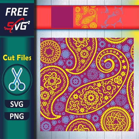 Paisley Print Pattern Parsley Svg Free For Printing