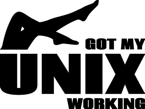 Download Got My Unix Working Svg Freepngimg