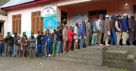 Lok Sabha Polls 6827 Per Cent Polling Recorded In Jandks Udhampur Amid