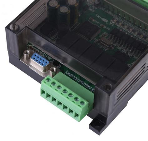 Dc 24v Fx1n 14mr Industrial Control Board Plc Programmable Logic Controller Relay Output Free