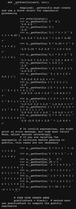 Section 2 The Calculator Class 50 Points Implement