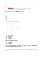 CSCI 1510 002 Spring 2017 HW1 Pdf CSCI 1510 Homework 1 Cover Sheet Spring 2017 Name Babe