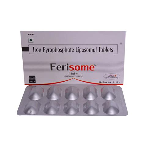 Ferisome Tablet యొక్క ఉపయోగాలు ప్రయోజనాలు మరియు ధరను వీక్షించండి In Telugu అపోలో ఫార్మసీ