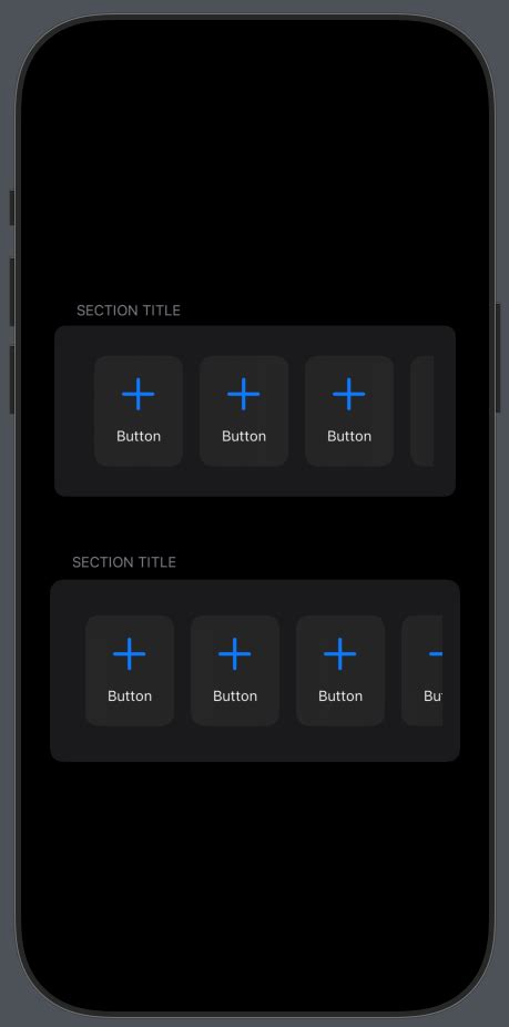 Swiftui Context Menu Inside Scrollview Affects Entire Section Instead Of Button Stack Overflow