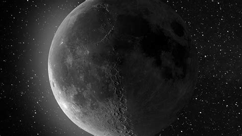3840x2160 Resolution Moon From Space 4k 4k Wallpaper Wallpapers Den