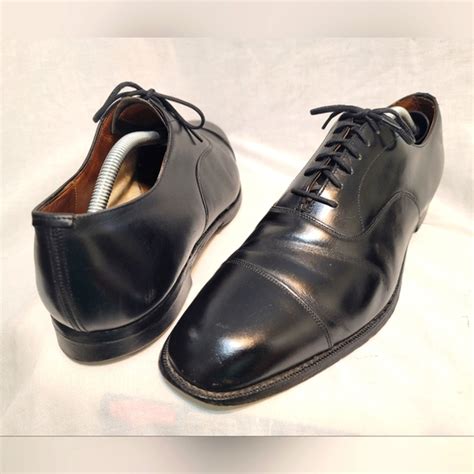 Churchs Shoes Churchs Custom Grade Men Size 15c Black Leather
