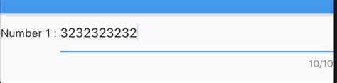 Flutter How To Align A Textfield And A Text On The Same Level Stack
